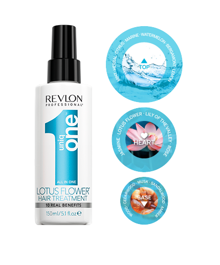 Revlon Uniq One Lotus Flower All In One Treatment Spray 150ml - Dolled ...